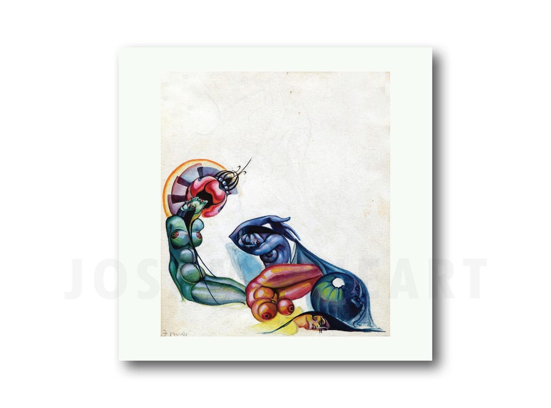 PETRE OTSKHELI, "study" (1930), Giclee Fine Art Print, Art Nouveau ...