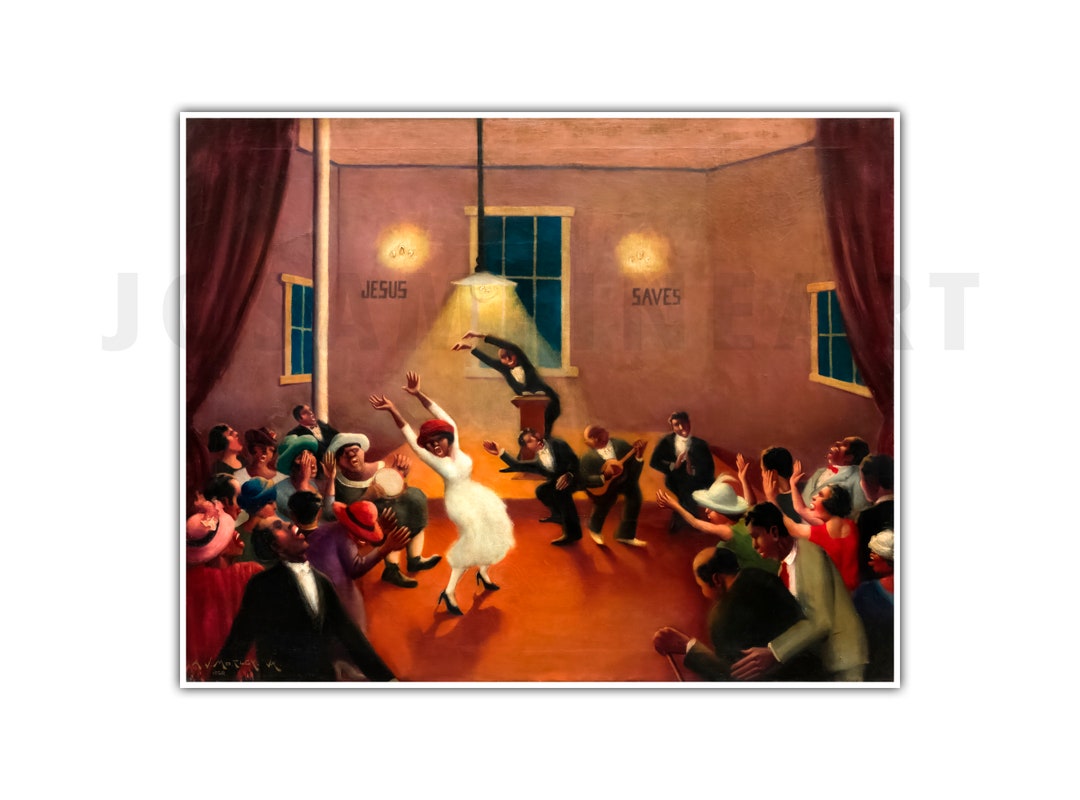 ARCHIBALD MOTLEY, "tongues (holy Rollers)" (1929), Giclee Fine Art ...