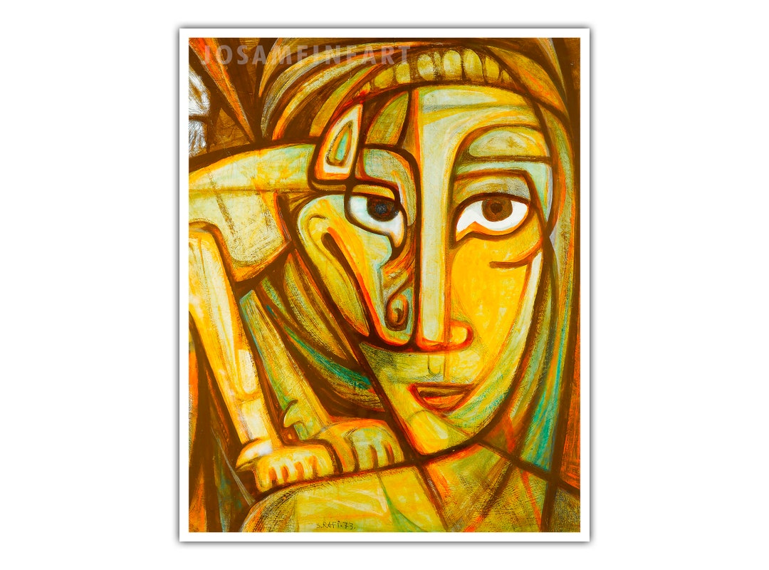 SAMIR RAFI, "untitled" (1973), Giclee Fine Art Print, Egyptian ...