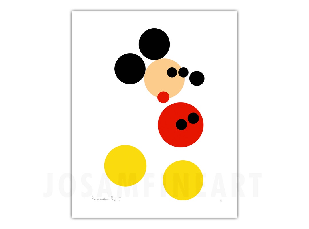 DAMIEN HIRST, "m Icke Y M 0use" (2014), Giclee Fine Art Print, , Wall ...