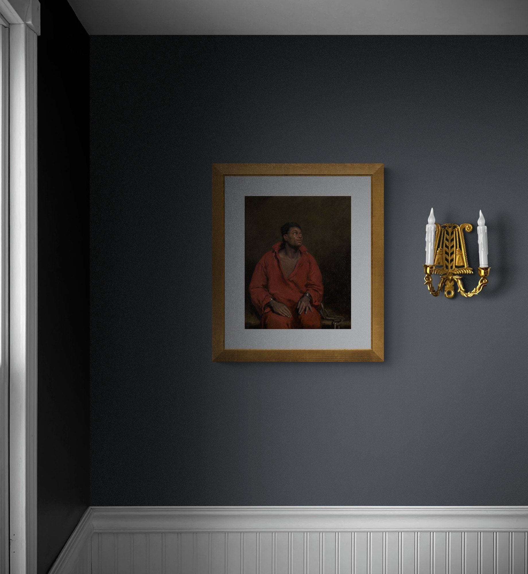 JOHN PHILIP SIMPSON, the Captive Slave ira Aldridge, 1827, Giclee Fine ...