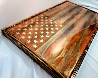 Epoxy Flag - Etsy