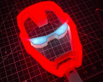Iron Man LED Neon Sign, Marvel Sign, Art Neon, Custom Wall Decoration ...