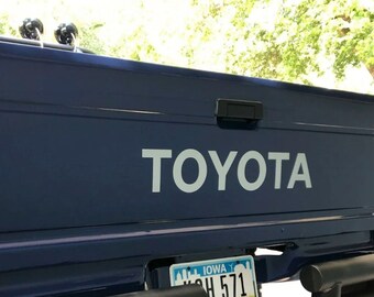 Toyota Tailgate Sticker - Etsy