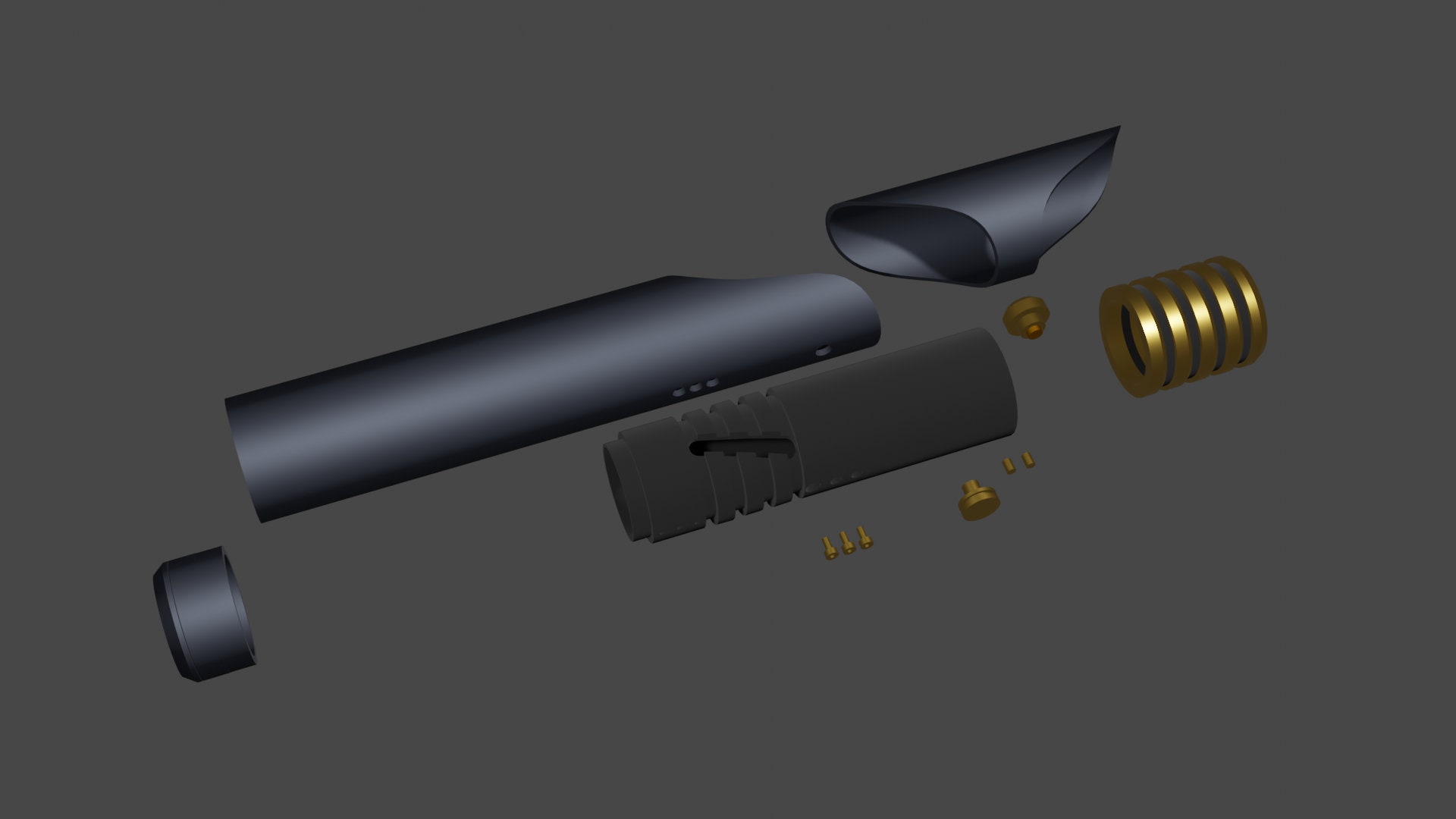 Depa Billaba Lightsaber 3D Model - Etsy