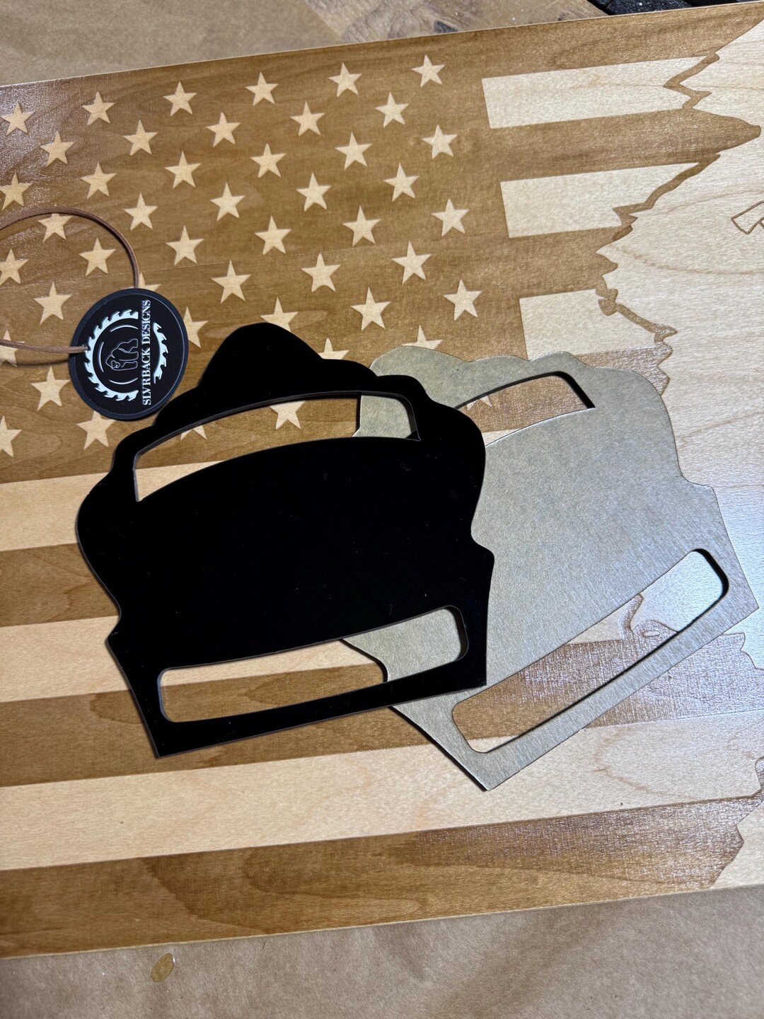 Acrylic Shield Template – Traditional Style | Leathercraft Template for ...