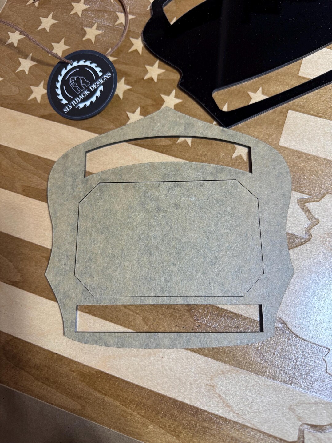 Acrylic Shield Template – Modern Style (passport) | Leathercraft ...