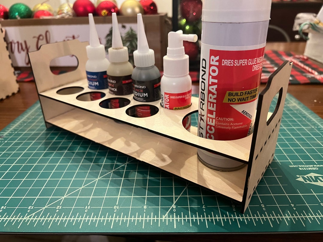 Starbond CA Glue Caddy - 3mm Birch Ply, Assembly Required - Etsy