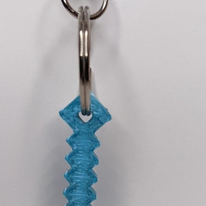 3d Printed Minecraft Keychains: Iconic Accessories for Gamers - Etsy