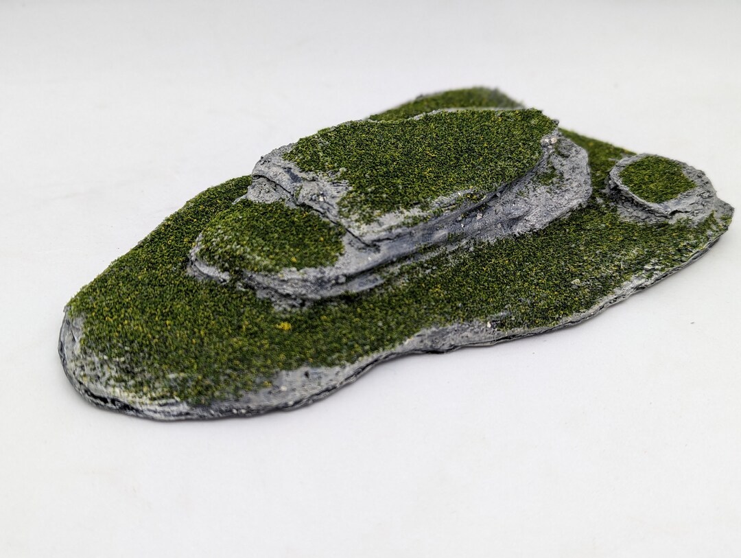Handmade Grass Hill Scatter Terrain for Tabletop Games - Etsy