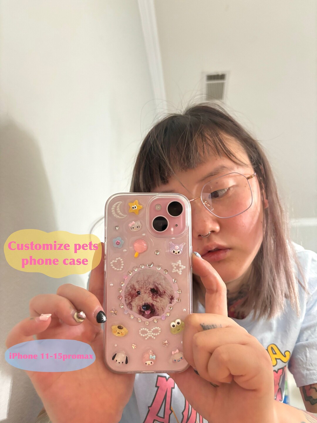 Customize Pets Phone Case ,Y2K Cute Pets Phone Case,pets Accessories ...