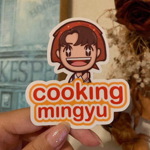 Seventeen Cooking Mingyu Angry Sticker - Etsy