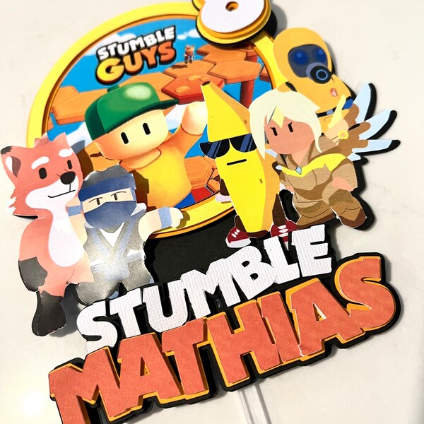 Stumble Guys Birthday Decorations - Etsy