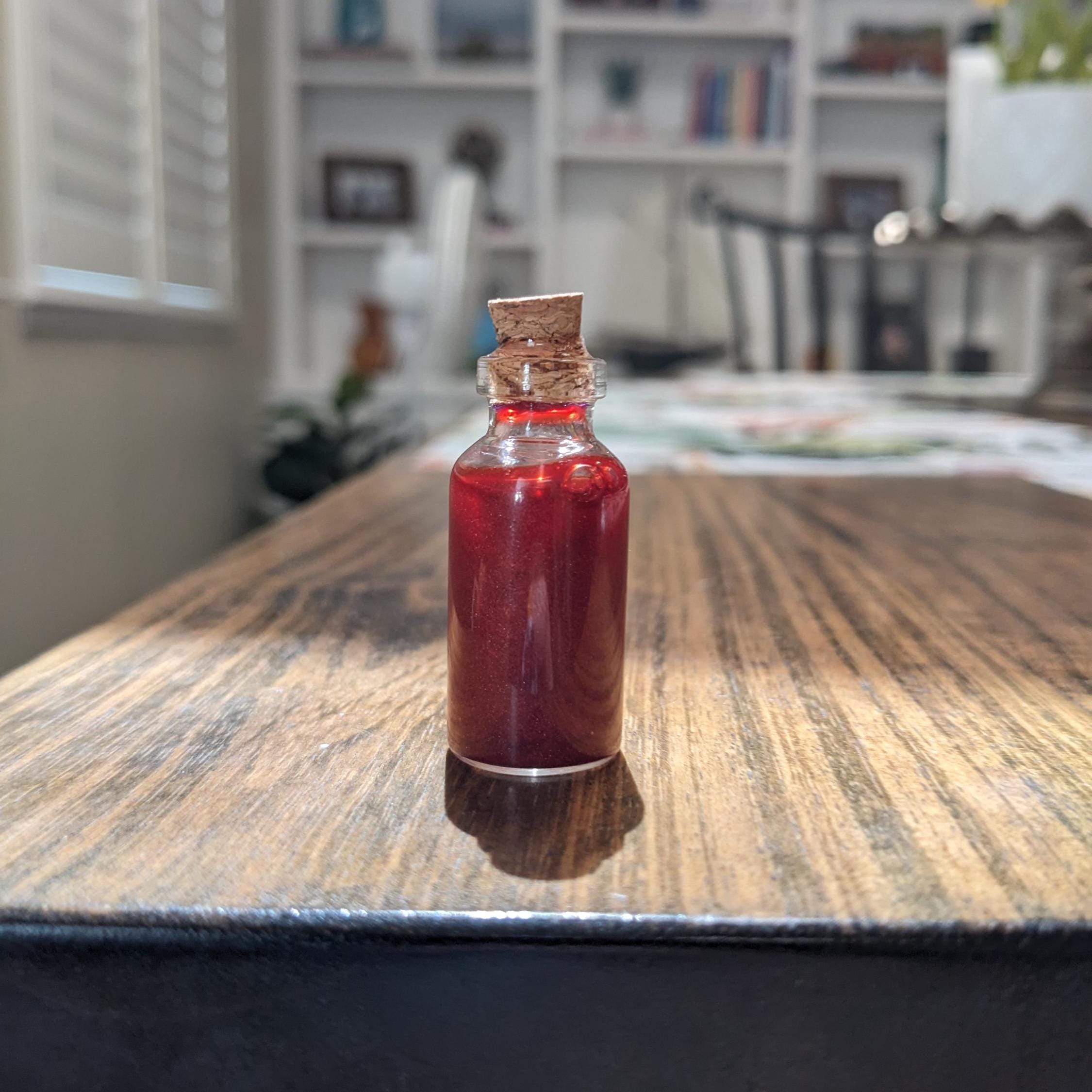 Mini Blood Potion Bottle - Etsy
