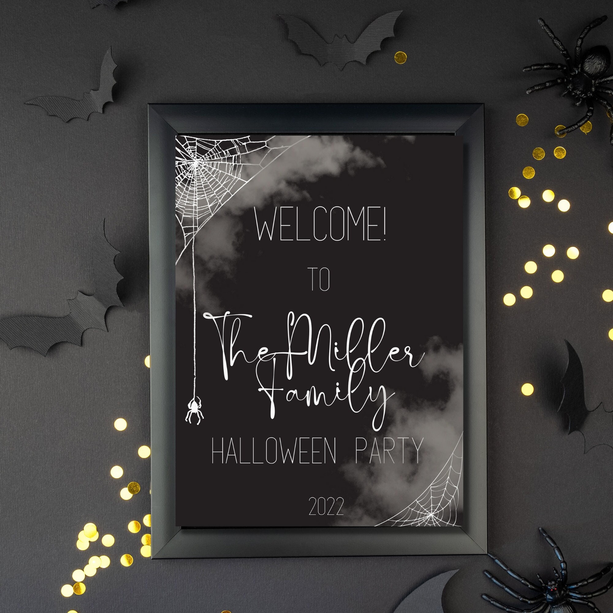 Halloween Welcome Sign, Halloween Welcome Sign Instant Download, Baby ...