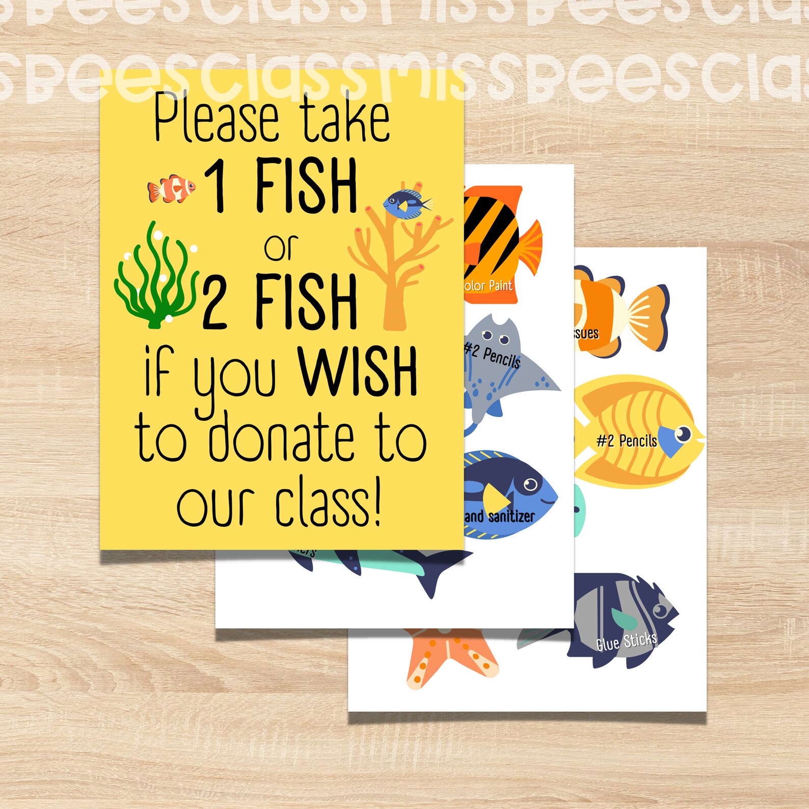 Editable Classroom Donation Printable | Teacher Wish List Items | Meet ...