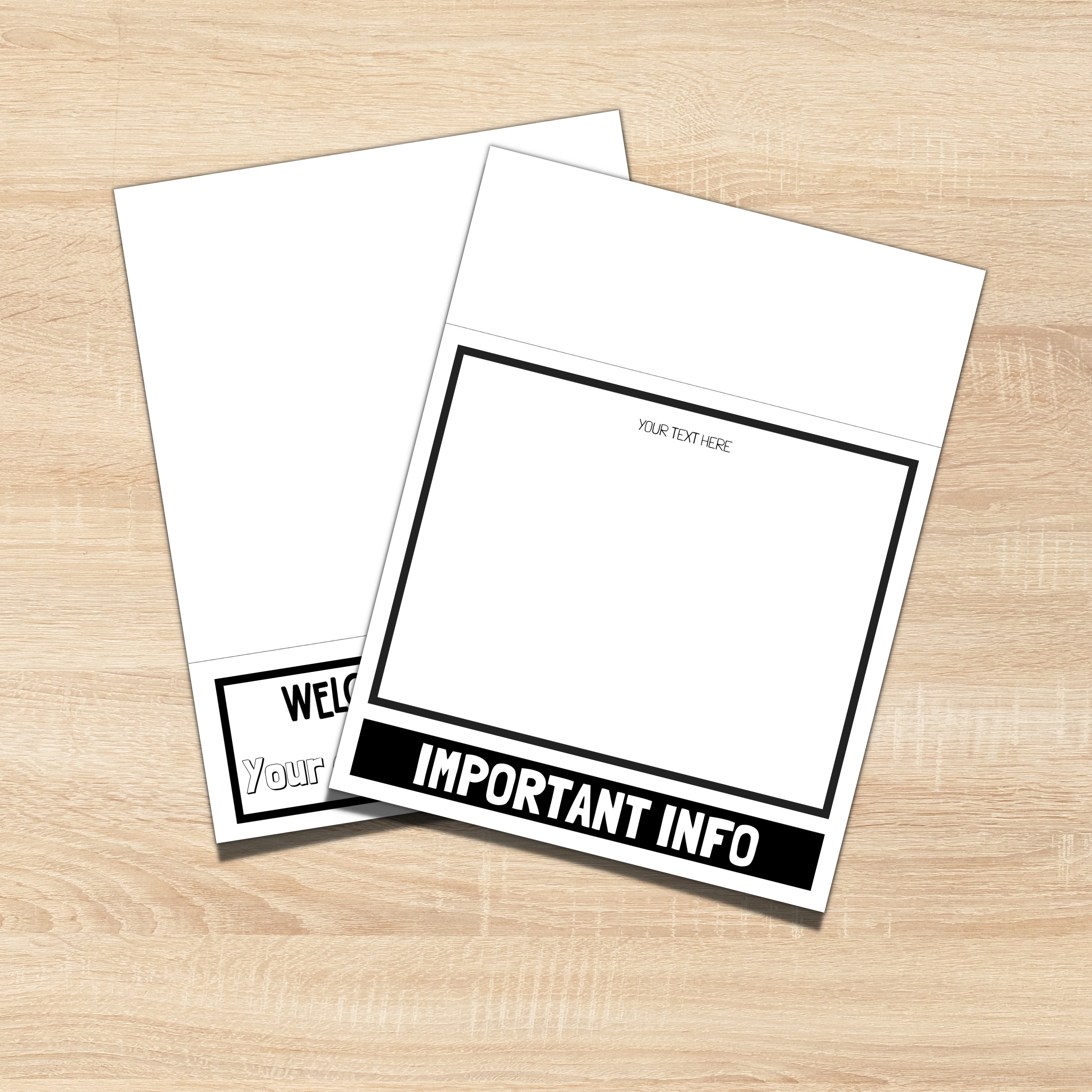 Editable Back to School Parent Info Flip Chart Template | Meet the ...