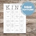 Kindness BINGO I Can Be Kind - Etsy