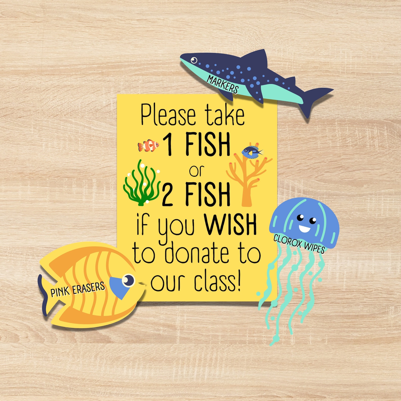 Editable Classroom Donation Printable | Teacher Wish List Items | Meet ...