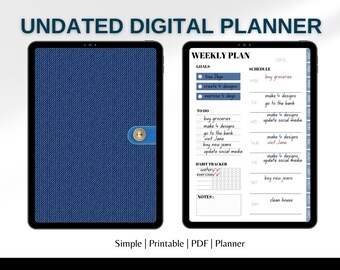 Digital Planner 2023 2024 Digital Planner Daily Weekly - Etsy