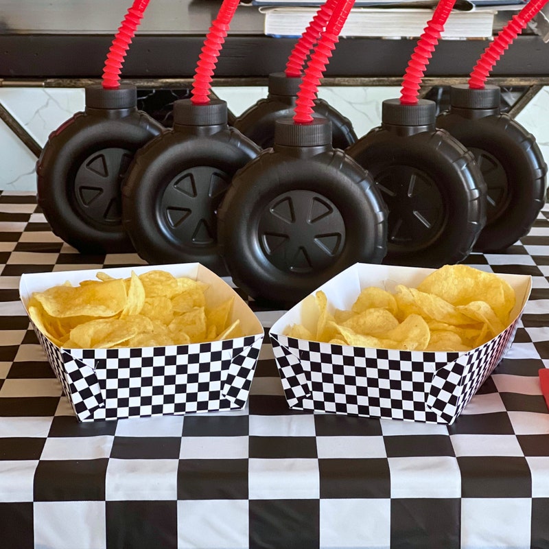 Race Car Snack Box - Etsy