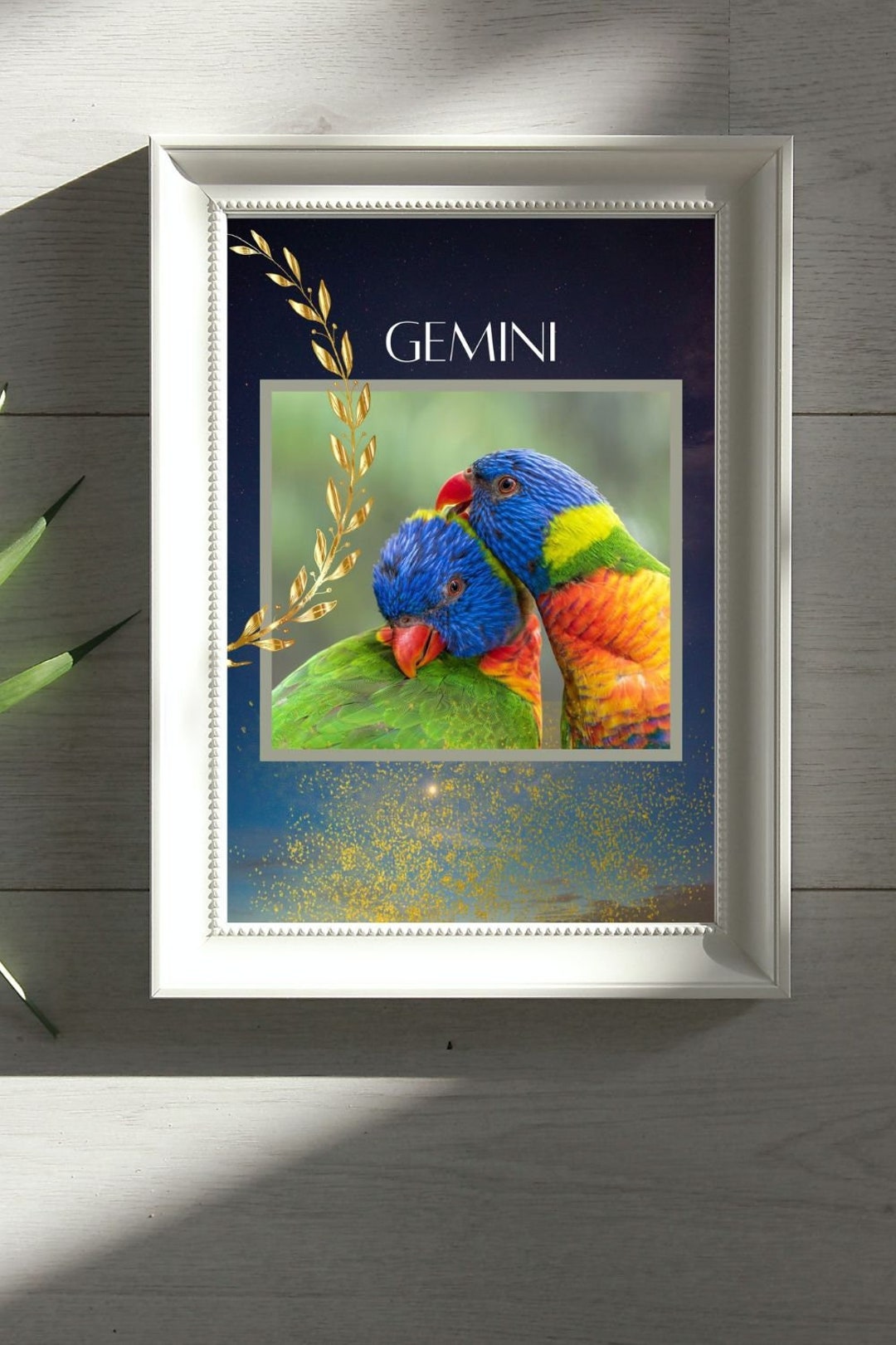 Gemini Zodiac Print, Gemini Zodiac Sign Poster, Gemini Art Print ...