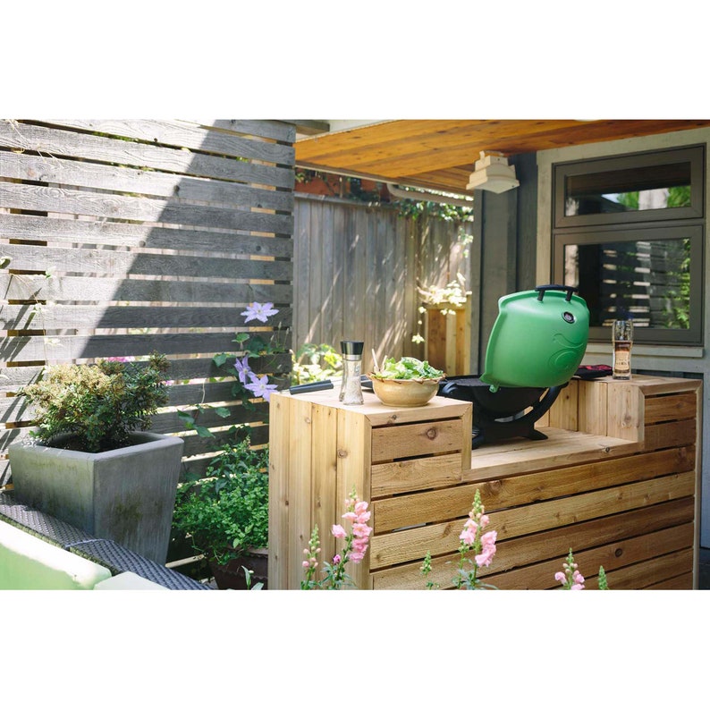 Grill Table Plans - Outdoor Grill Cart Plans - DIY Wood Grill Stations ...