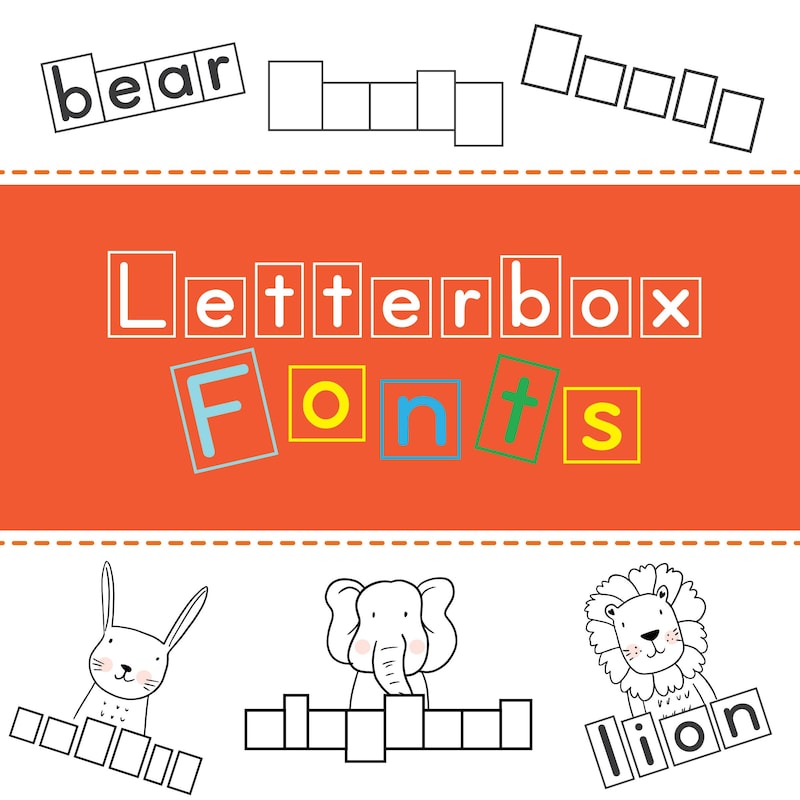 Box Font - Etsy