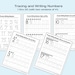 Writing Numbers 1-20 | Tracing Numbers 1-20 | Formation, Trace and Free ...