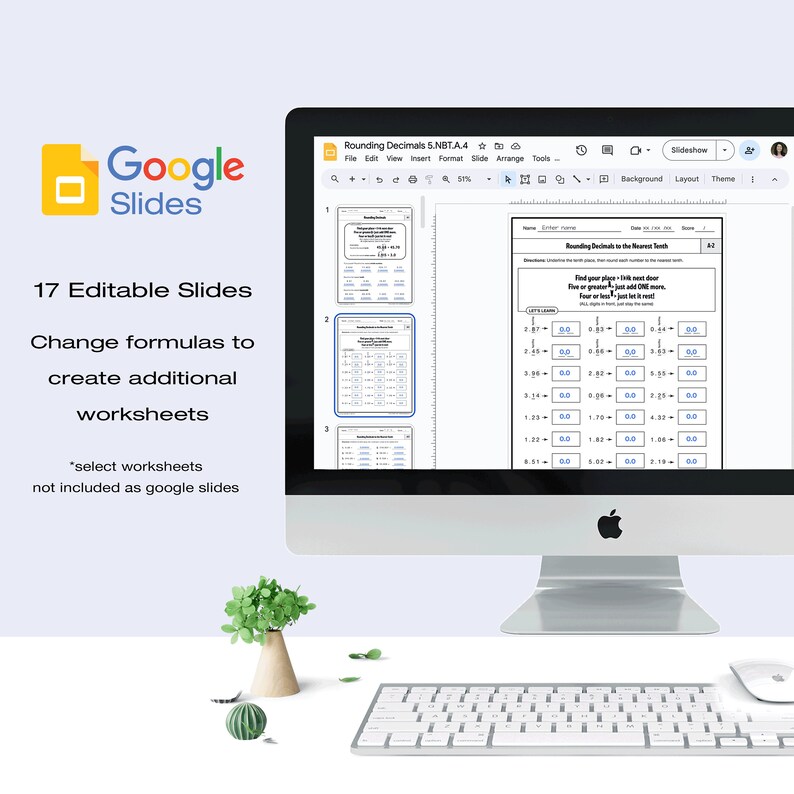 5th Grade: Rounding Decimals Worksheets Decimal Place Value Worksheets ...
