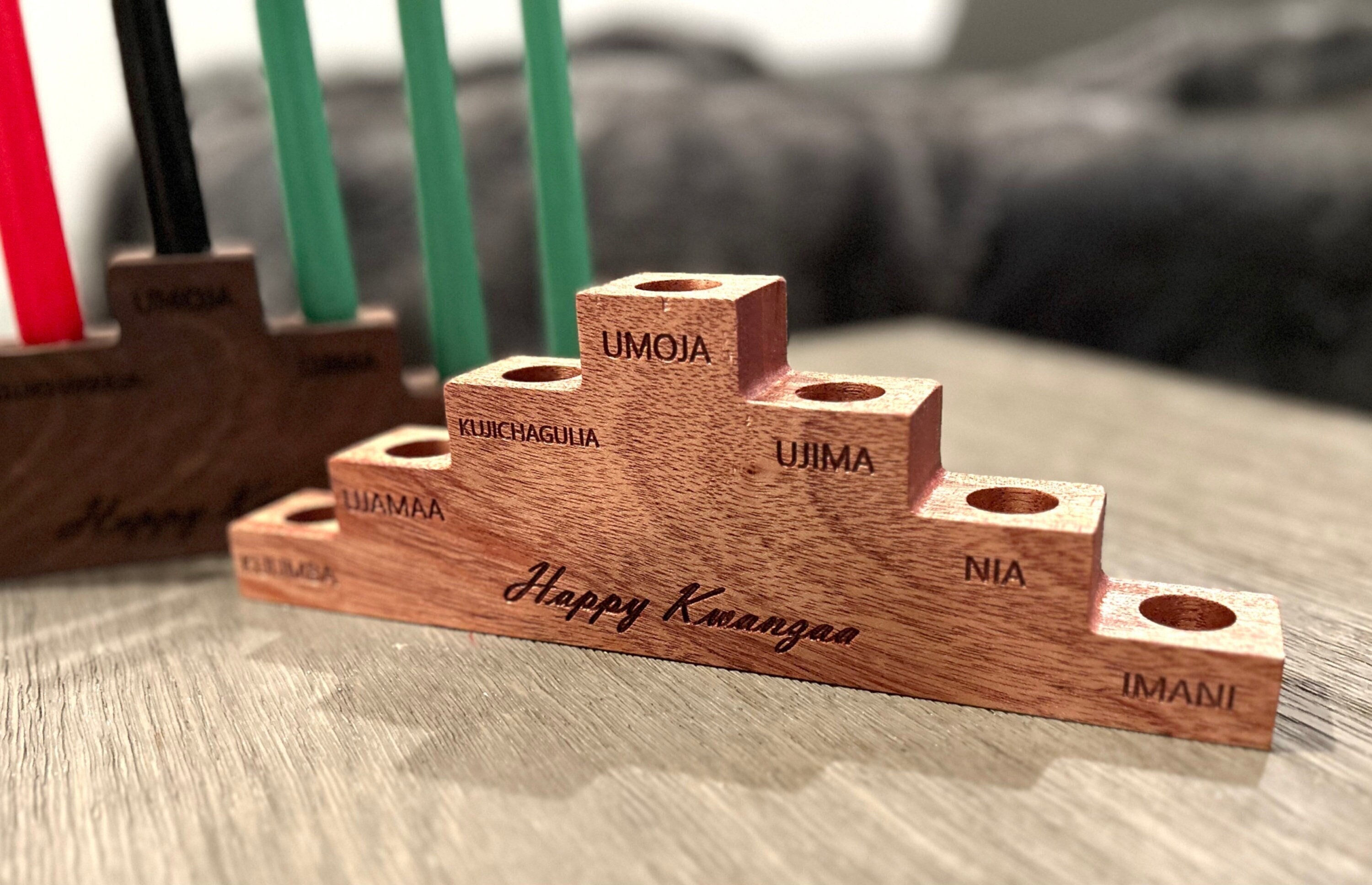 Kwanzaa Kinara Seven Principles Celebration Decorations - Etsy