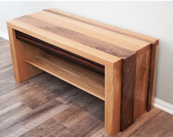 White Oak Entry Table - Etsy