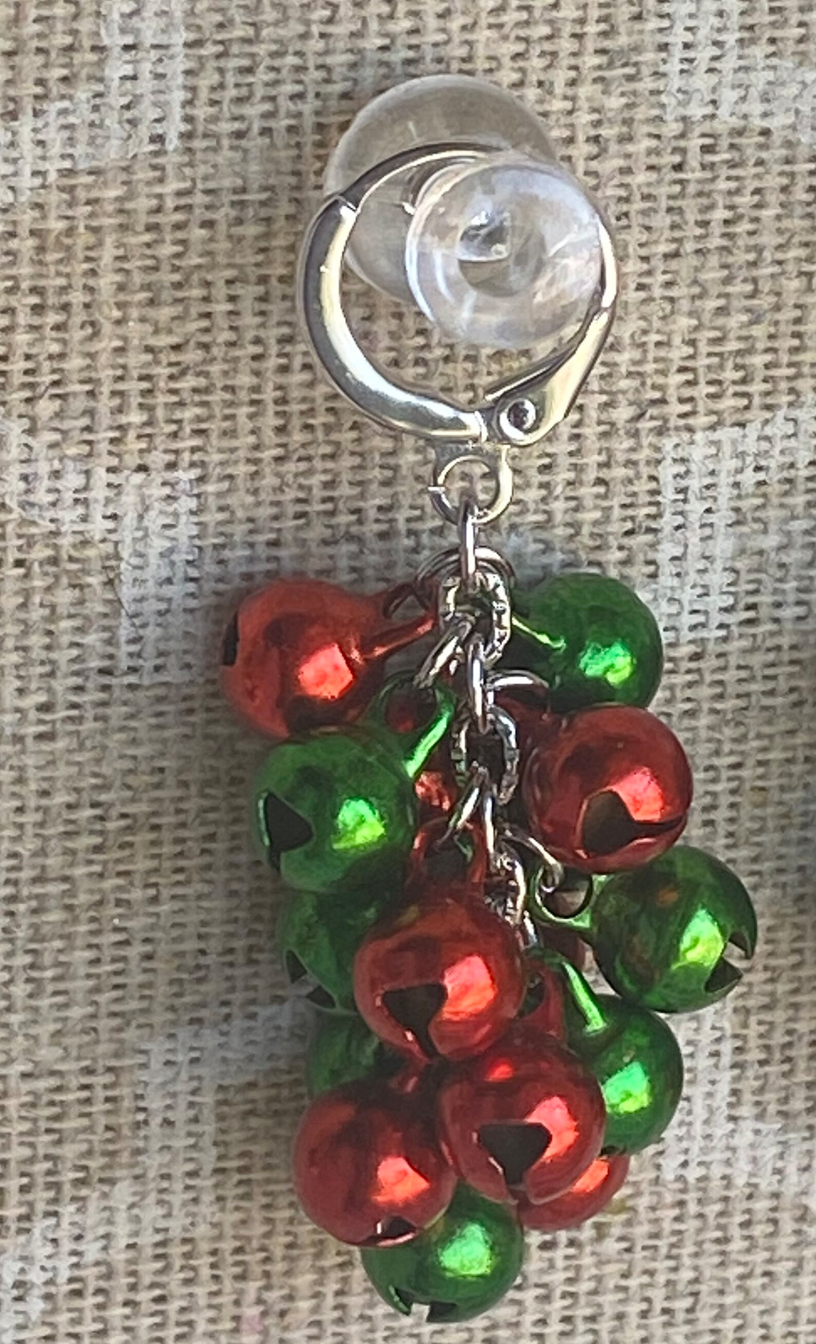 Jingle Bell Cluster Christmas Dangle Earrings - Etsy