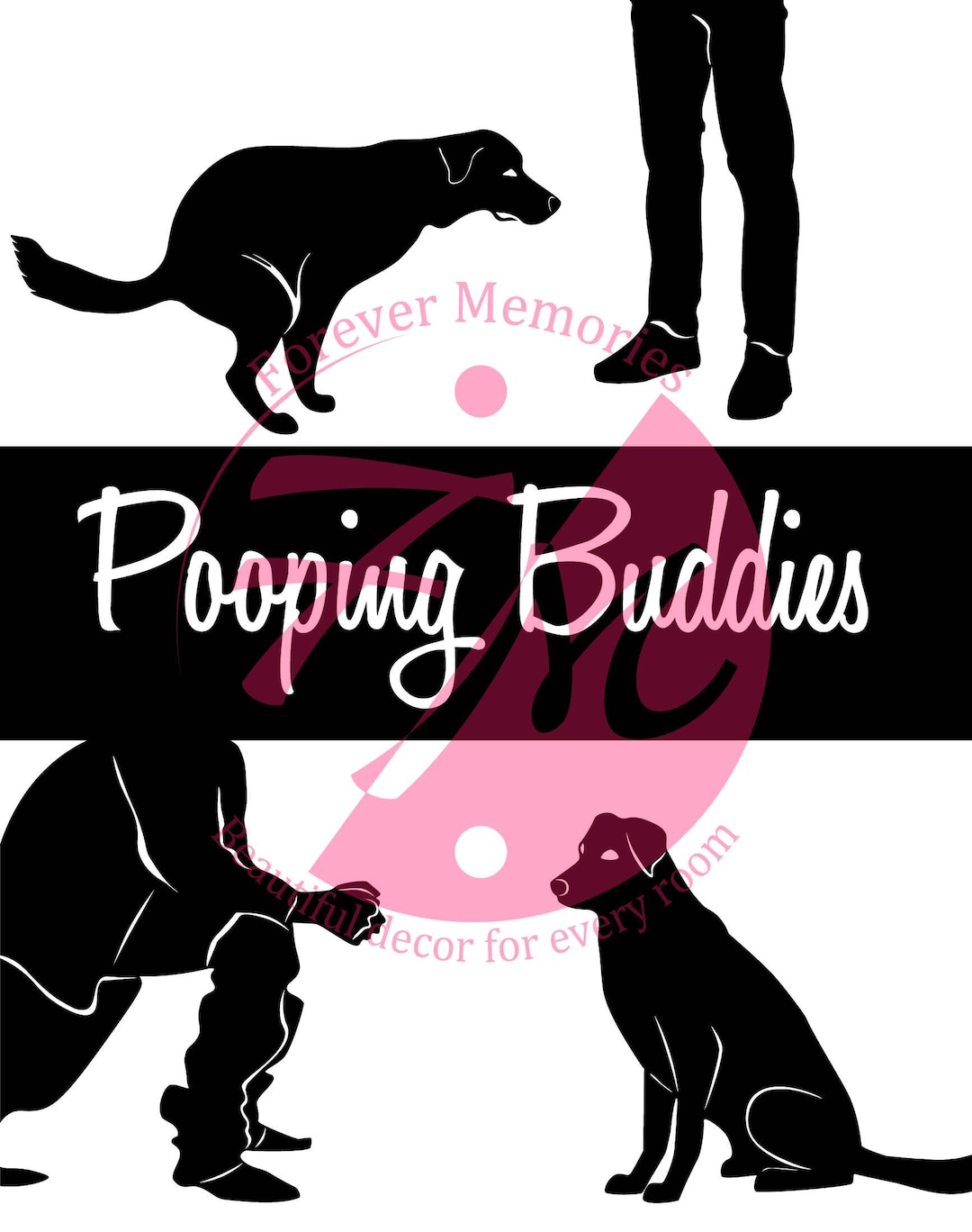 Pooping Buddies - Etsy