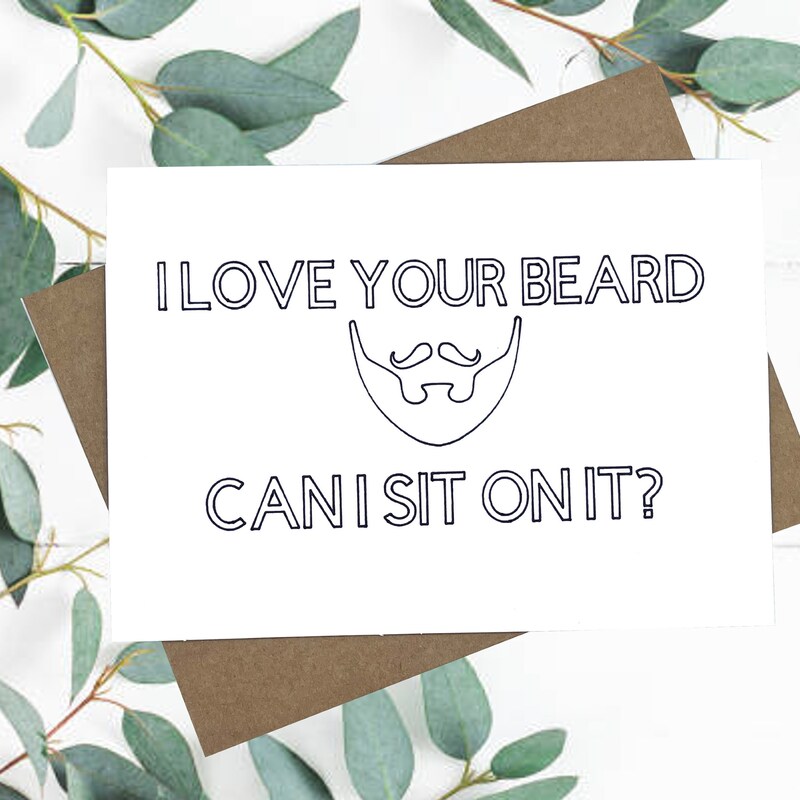 Beard Card - Etsy