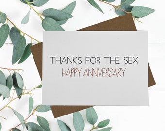 Funny 'I Like You, I Like Sex' Card, Sexy Love Card, Naughty Card ...