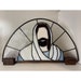 Jesus Stained Glass Panel - the Savior - Etsy