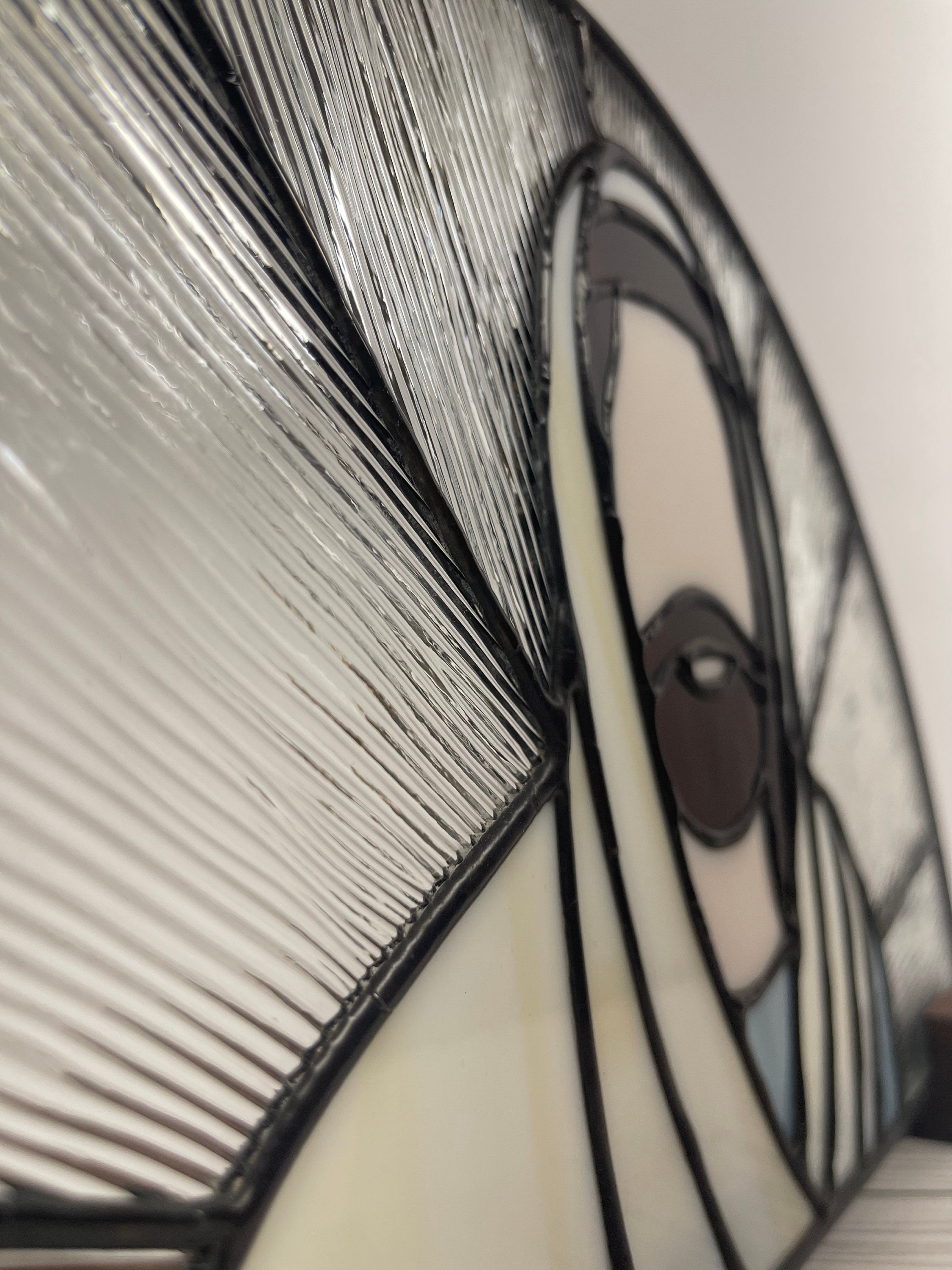 Jesus Stained Glass Panel - the Savior - Etsy