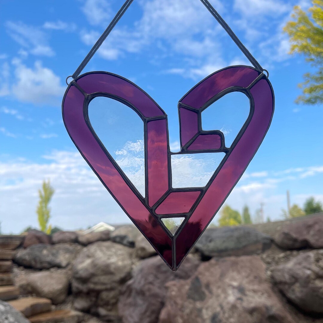 Livy Love Stained Glass *MADE TO ORDER* - Etsy