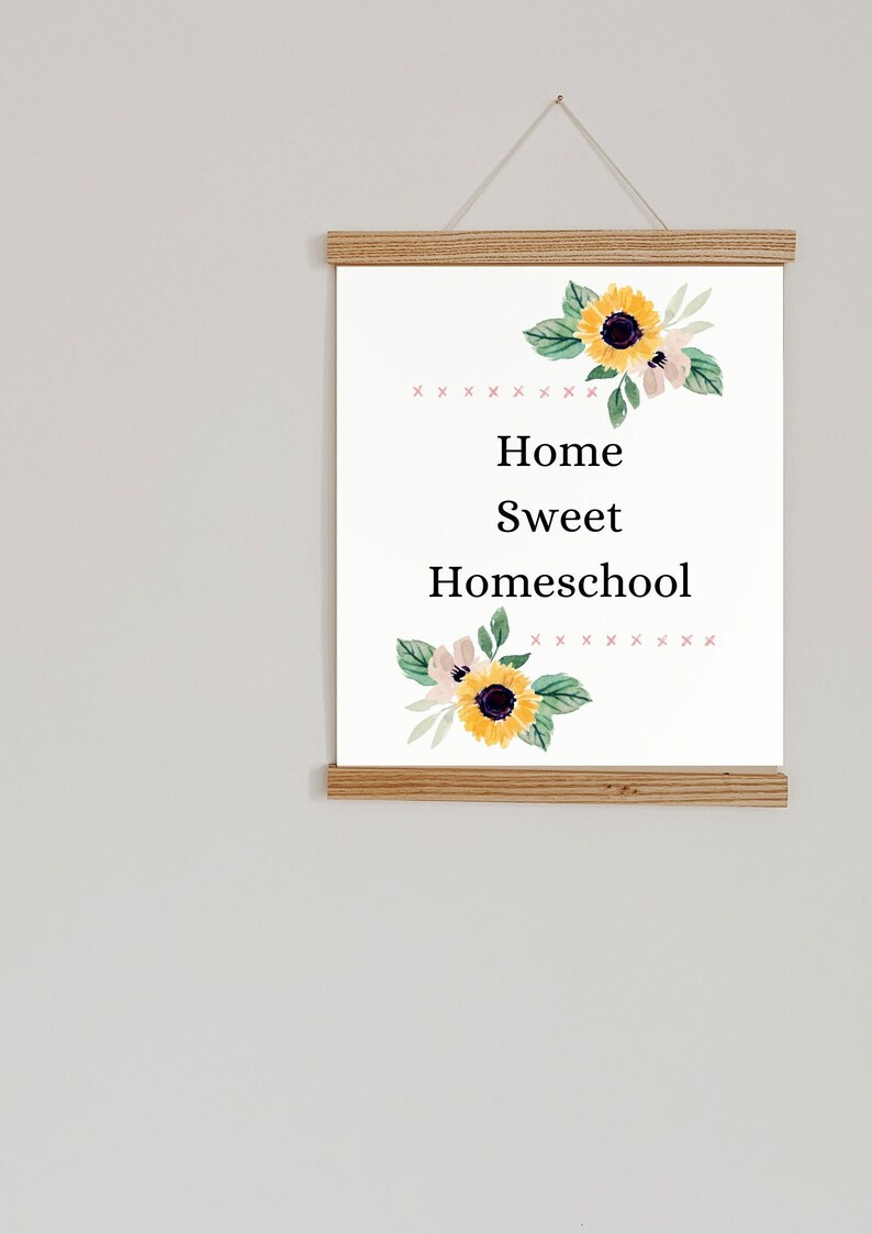 Home Sweet Homeschool Printable - Etsy