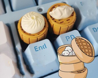 Steamed Bun Keycap - Etsy