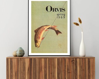 Orvis Poster - Etsy