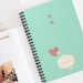Cute Korean Mochi Journal | Korean Notebook | Kawaii Anime Journal ...