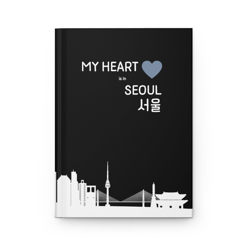 Korean Notebook/ Korean 서울 Seoul City Journal/ Korean Gift / Hardcover ...