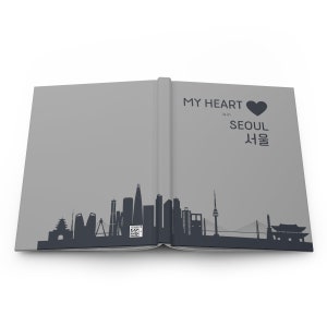 Korean Notebook/ Korean Seoul City Journal/ Korean Gift / Hardcover ...