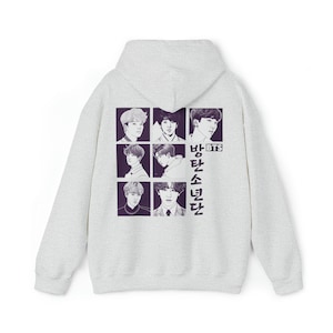 BTS Merch Hoodie Kpop Sweater Korean Fashion Sweatshirt BTS Army Fan ...