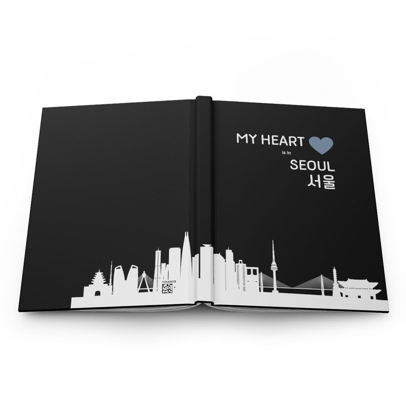 Korean Notebook/ Korean 서울 Seoul City Journal/ Korean Gift / Hardcover ...