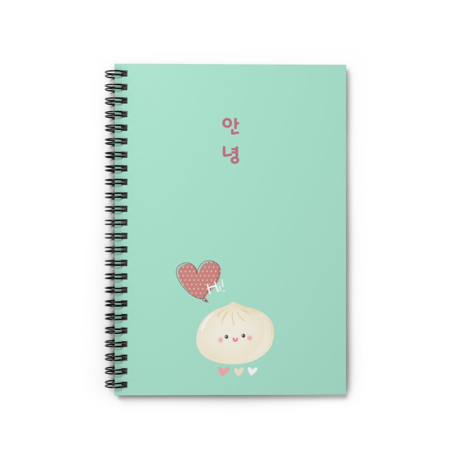 Cute Korean Mochi Journal | Korean Notebook | Kawaii Anime Journal ...