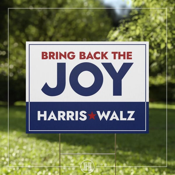 Large Harris Walz Sign - Etsy