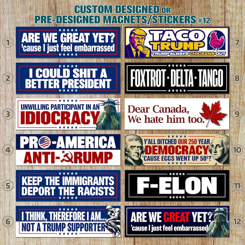 8647 Bumper Sticker - Etsy